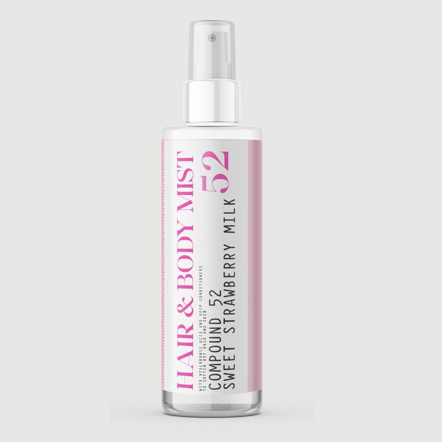 No 52 SWEET STRAWBERRY MILK Hair & Body Mist – MIIM.MIIC
