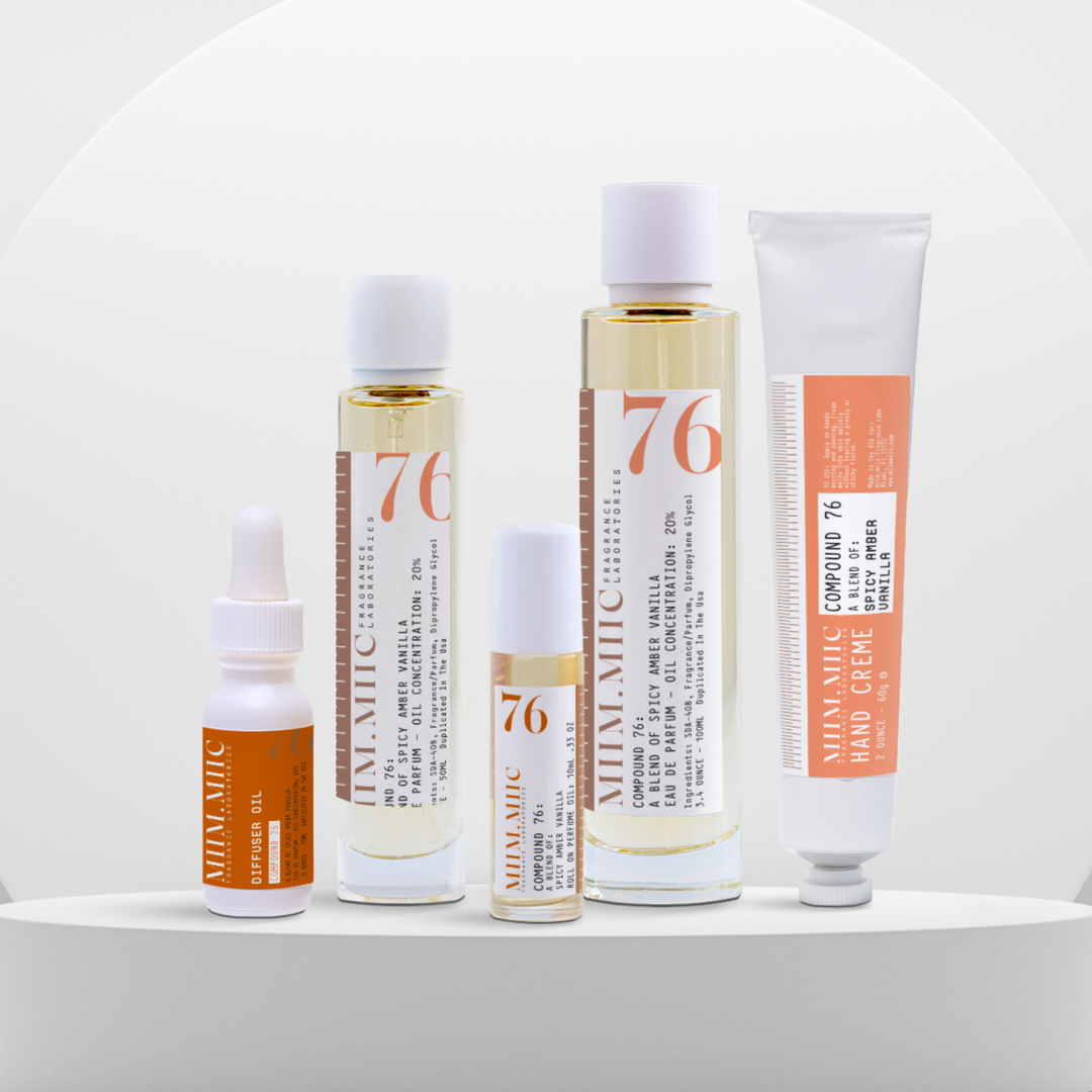 No 76 SPICY AMBER VANILLA Eau De Parfum – MIIM.MIIC